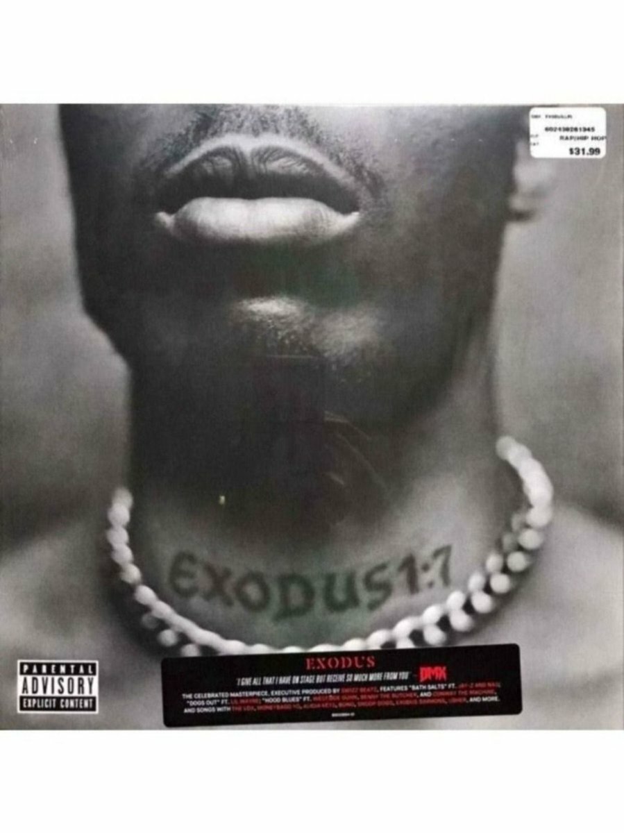 Виниловая пластинка DMX - Exodus (Vinyl, LP, Album, 2021)