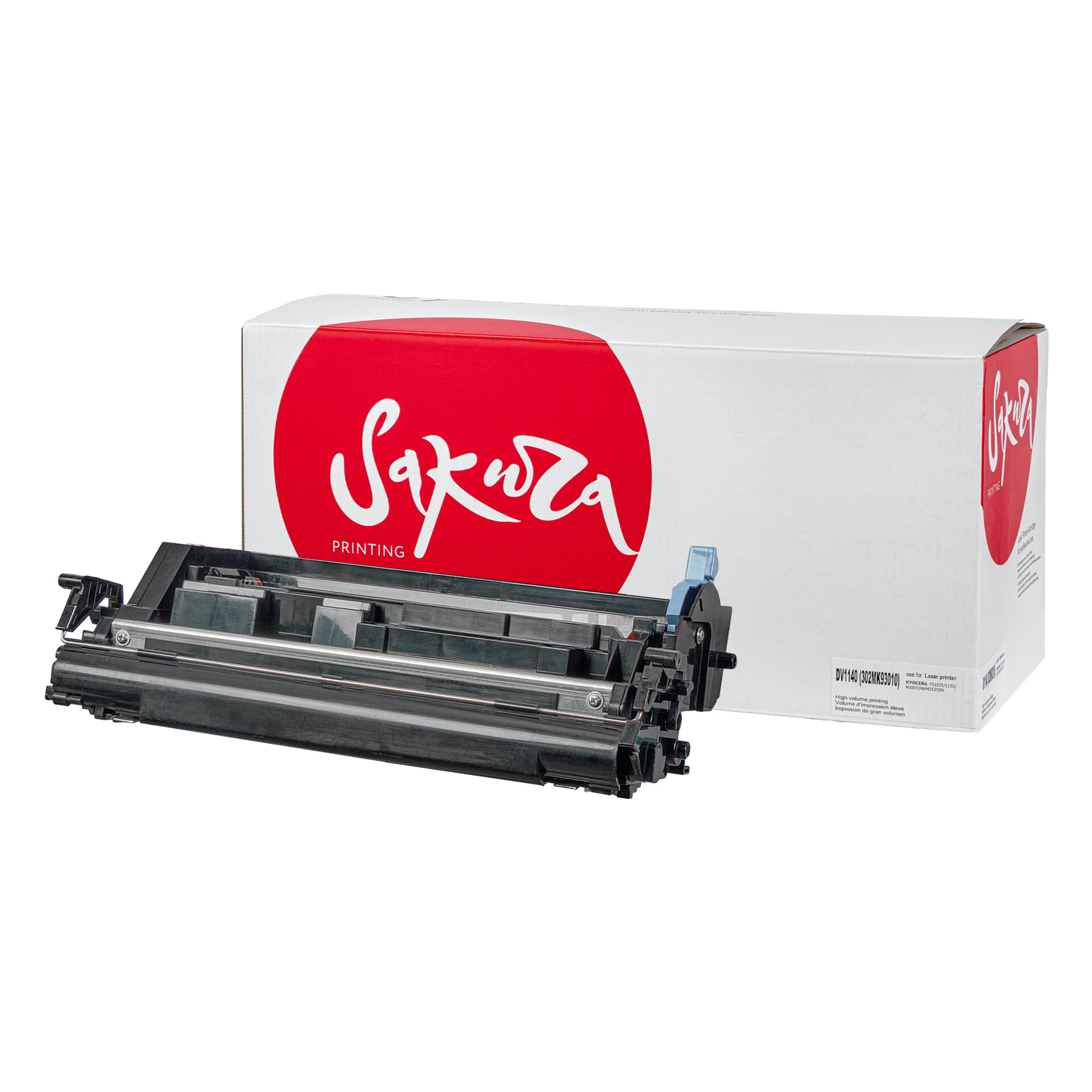 Блок проявки девелопер Sakura DV1140 (302MK93010) для Kyocera Mita, черный, 100000 к.