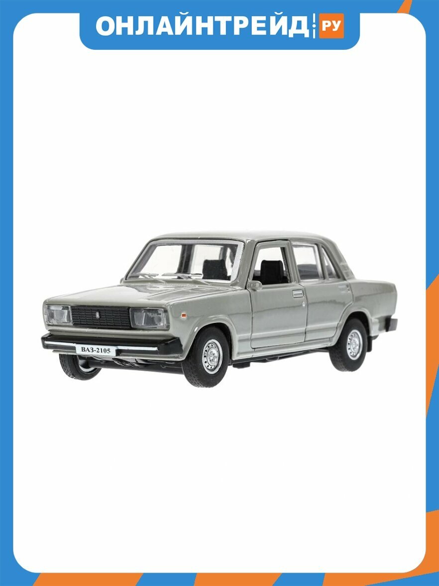 Машина металлическая Технопарк LADA ВАЗ-2105 1997 12 см, 2105-12-GY