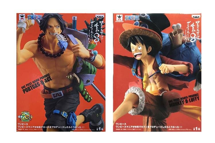 Фигурка унисекс BANPRESTO Monkey D. Luffy, Luffy & Portgas D. Ace