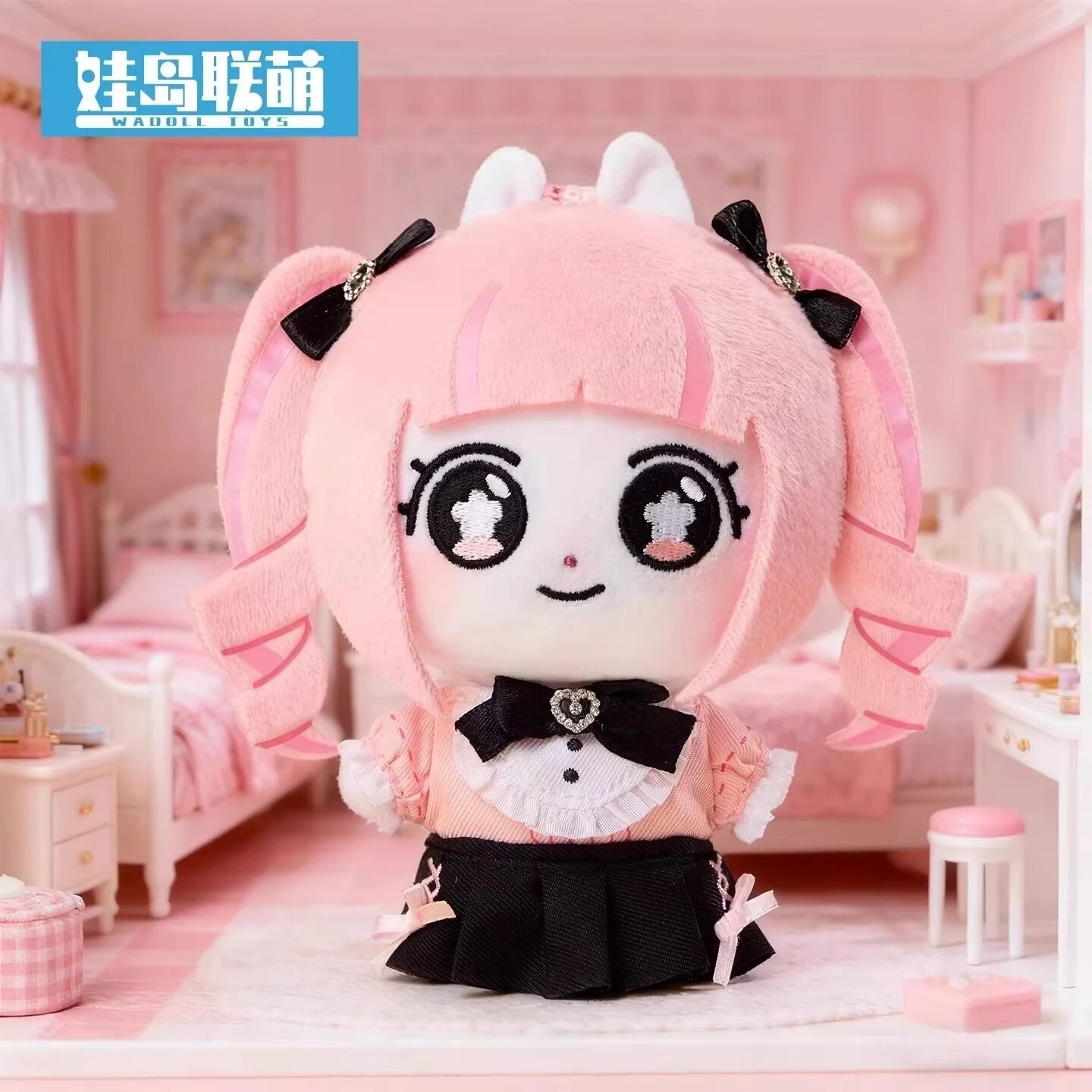 Фигурка кошечки с бантом Hot Toys Розовый, confirm 6