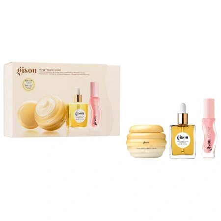 GISOU Honey Glow Icons Hair & Lip Set набор для волос