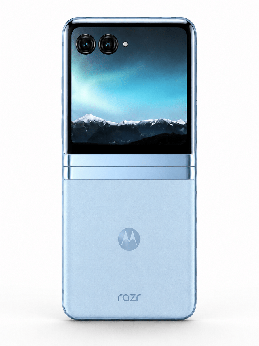 Смартфон Motorola Razr 40 Ultra 8/256 ГБ, складной, гибкий pOLED экран, Dual SIM + eSIM, синий