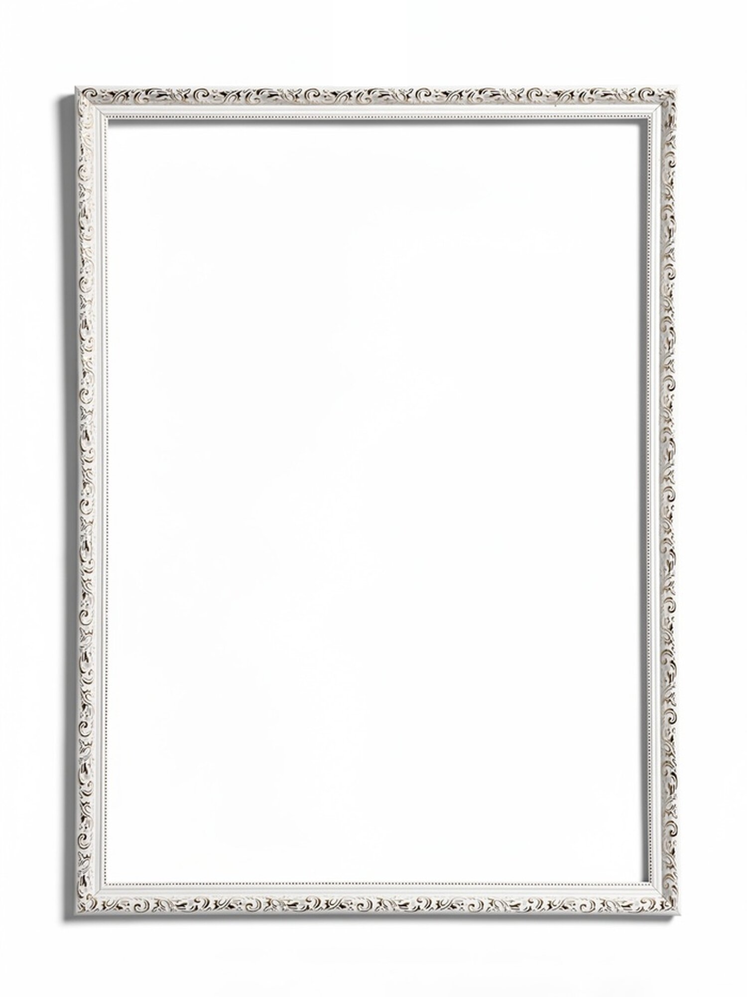 Рама для картин и зеркал Estelle Classic, 50×70 см, белый с золотом