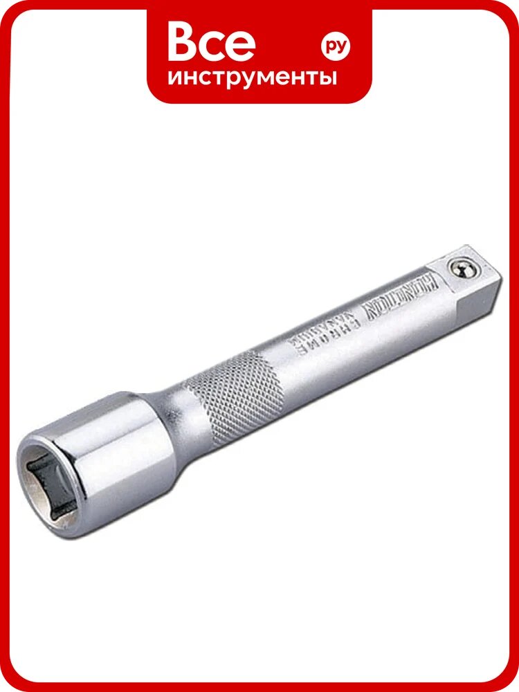 Удлинитель торцевых головок HONITON EX-F2075, CrV, 1/4", 75мм