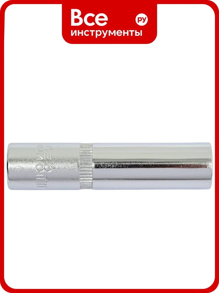 Головка глубокая 8 мм, 1/4", SuperLock AIST 212308B 00-00006234