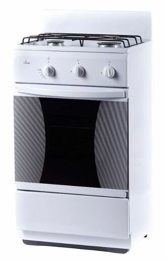 Плита Комбинированная Flama CK 2201 W белый