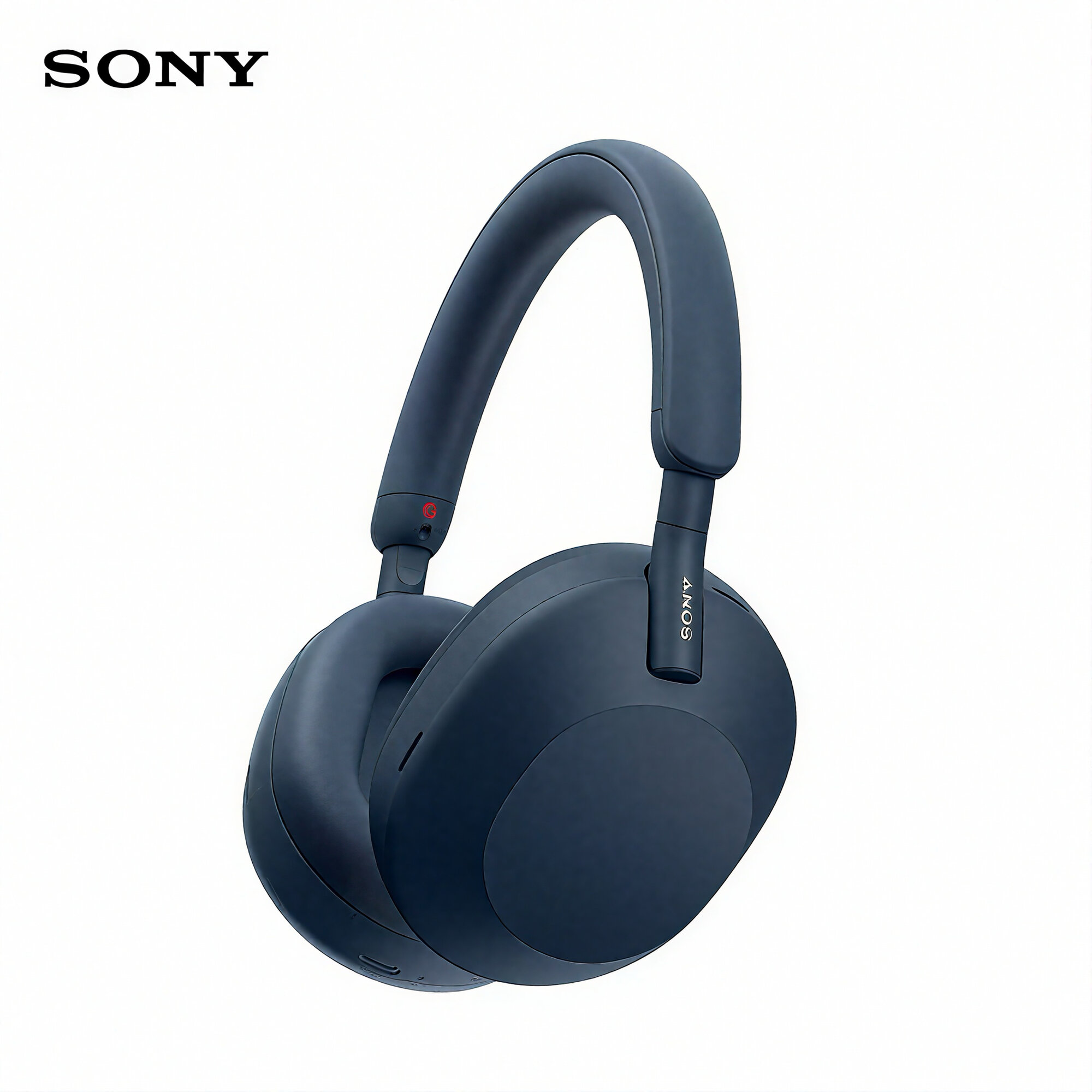 Наушники Sony WH-1000XM5 WH-1000XM5, Bluetooth 5.2, шумоподавление, синий