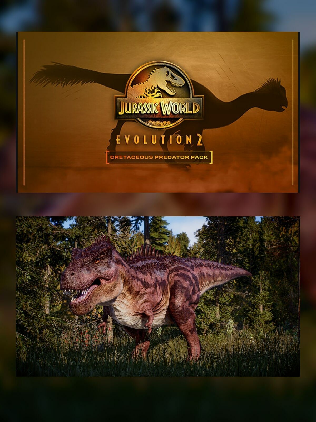 Дополнение Jurassic World Evolution 2 - Cretaceous Predator Pack (DLC) для PC, Steam, электронный ключ