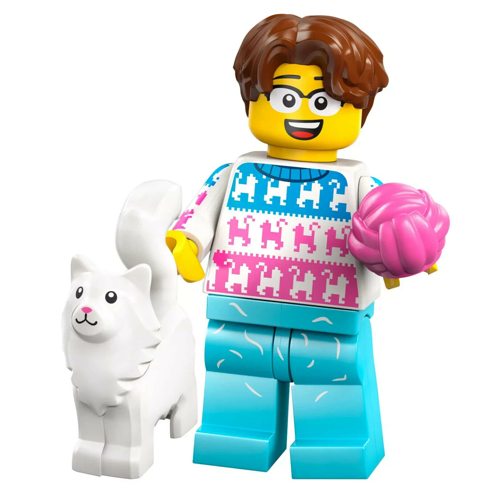Конструктор LEGO Minifigures 71048-11 Любитель кошек Серия 27, 8 деталей, от 5 лет