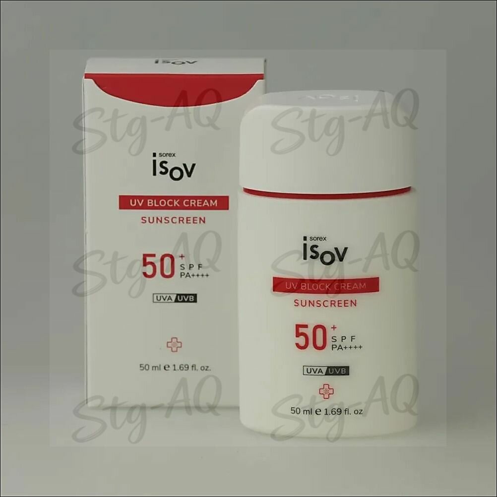 Солнцезащитный крем SPF 50+ / Mivis / UV Block Cream SPF 50+ /50ml защита от ультрафиолета 50мл крем от солнца