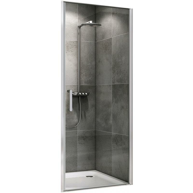 Душевая дверь Abber Sonnenstrand 60 AG04060 профиль Хром стекло прозрачное