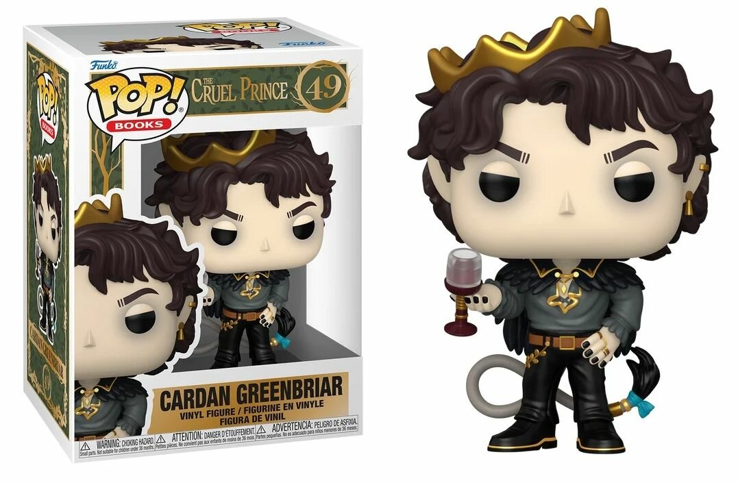 Фигурки Funko Pop Books - Коллекционная фигурка The Cruel Prince Cardan Greenbriar/Кардан Гринбриар - Фанко 49