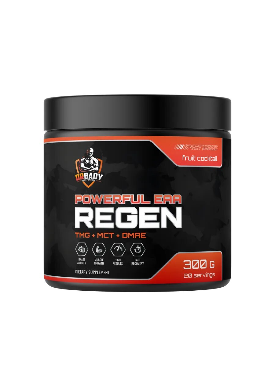 Комплекс аминокислот POWERFUL REGEN фруктовый коктейль
