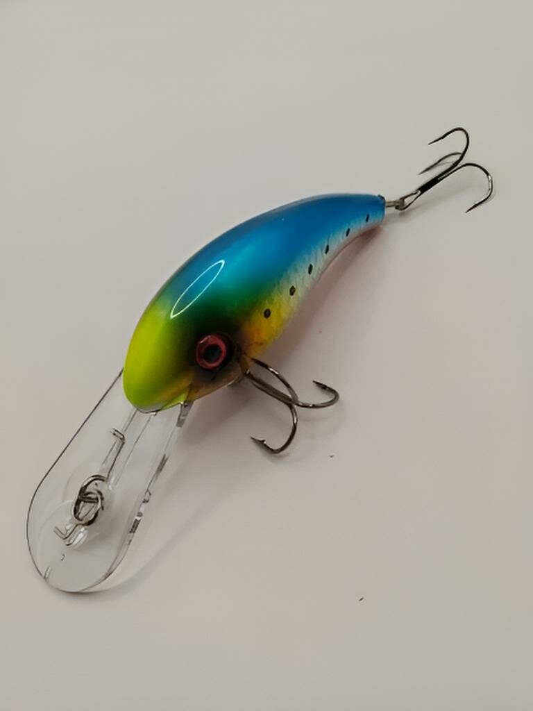 Воблер шэд VKG Shad Dancer 70мм, 15гр, заглубление 2.7-4.2м, плавающий шэд для кастинга и троллинга