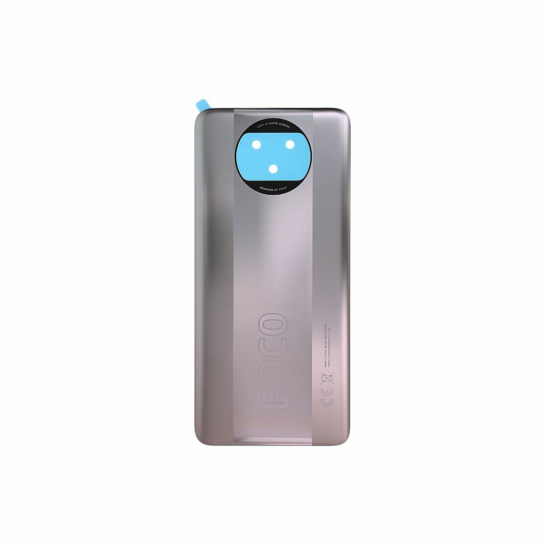 Задняя крышка для Xiaomi Poco X3 Pro золотая