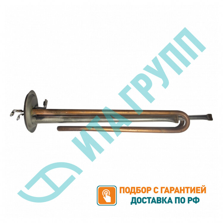 ТЭН 2кВт (2000Вт) RF для водонагревателя Thermex, Timberk, ATT, Monlan, под анод М6, клеммы под винт, 20059
