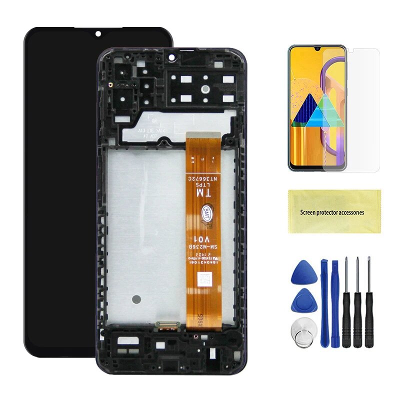 6,6-дюймовый экран для Samsung Galaxy A13 A135F A135F/DS, ЖК-дисплей, цифровой With Black Frame