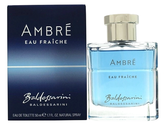Туалетная вода мужская 50 мл Baldessarini Ambre Eau Fraiche / Балдессарини Амбре