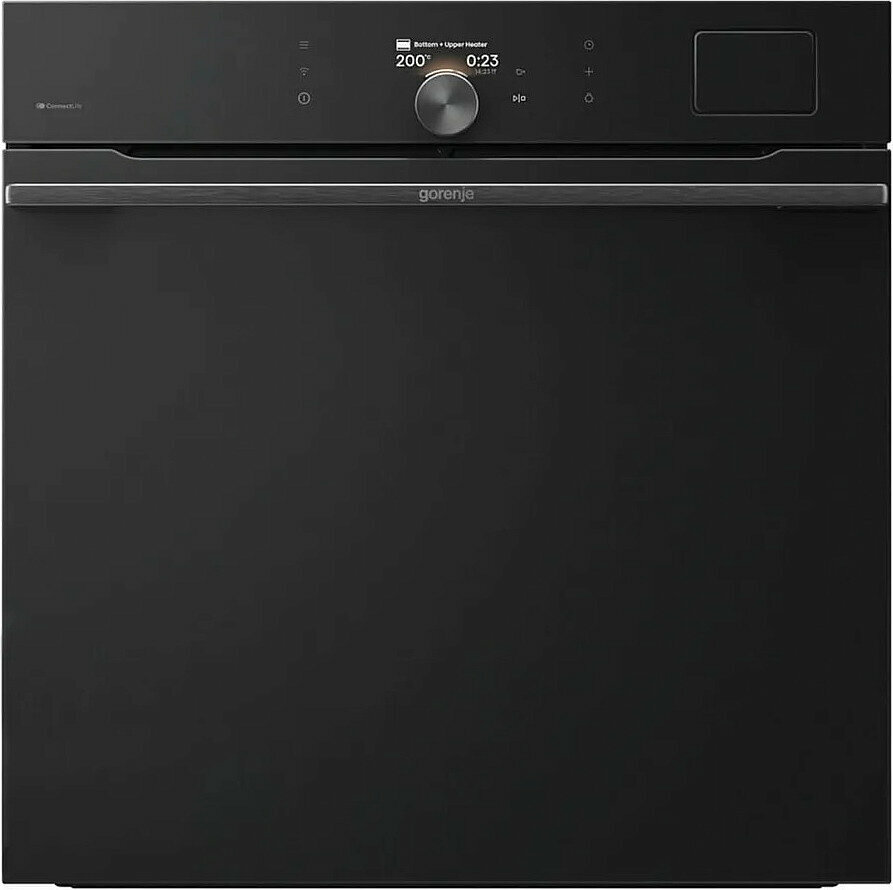 Духовой шкаф Gorenje BSA6138B, пиролитический тип очистки, 14 режимов, чёрный