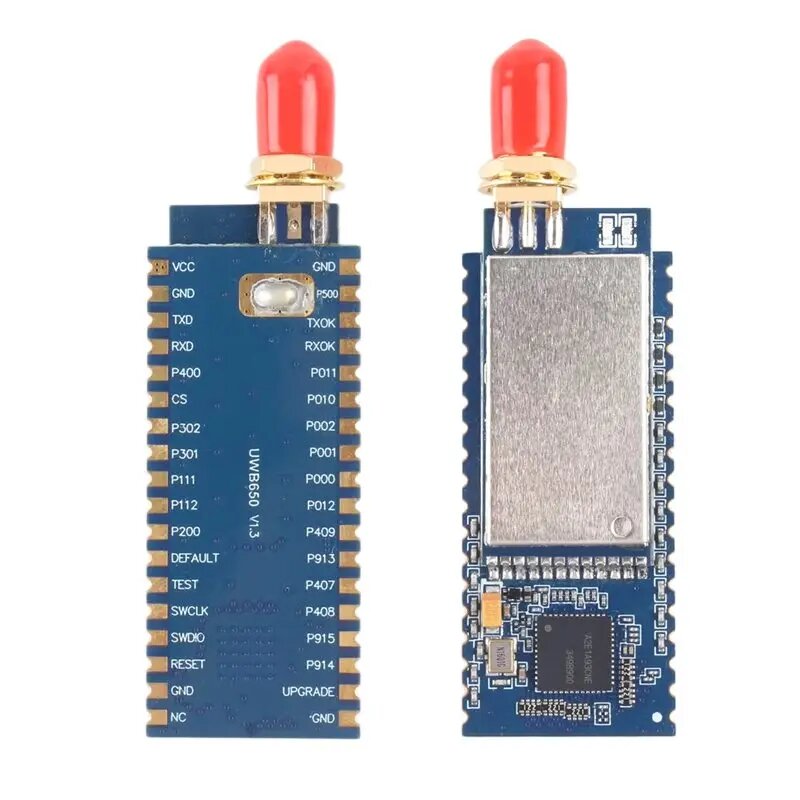 Модуль A92Z UWB (2 шт.), UWB650, интерфейс UART, высокоточное определение расстояния, позиционирование в помещении, шифрование AES128, решение для анкерных меток
