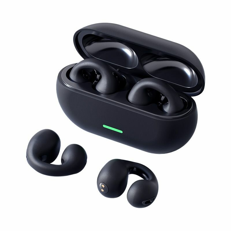Солнышко Shop Наушники беспроводные с микрофоном 1More Aero, Bluetooth, Радиоканал, черный Bluetooth радиоканал