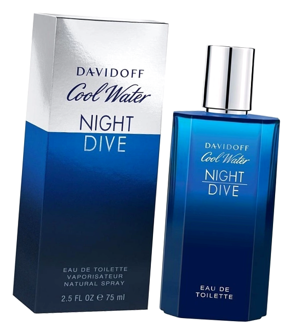 Туалетная вода Davidoff Cool Water Night Dive 75 мл для мужчин - Давыдов Кул Вотер Найт Дайв