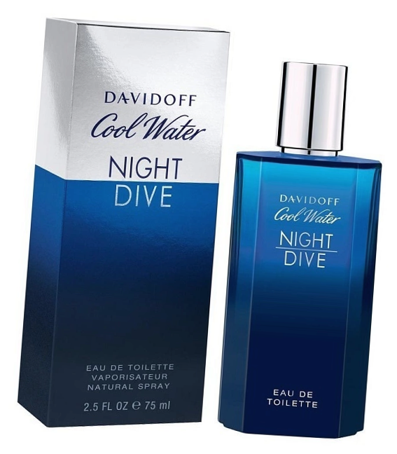 Туалетная вода Давыдов Кул Вотер Найт Дайв для мужчин 75 мл - Davidoff Cool Water Night Dive