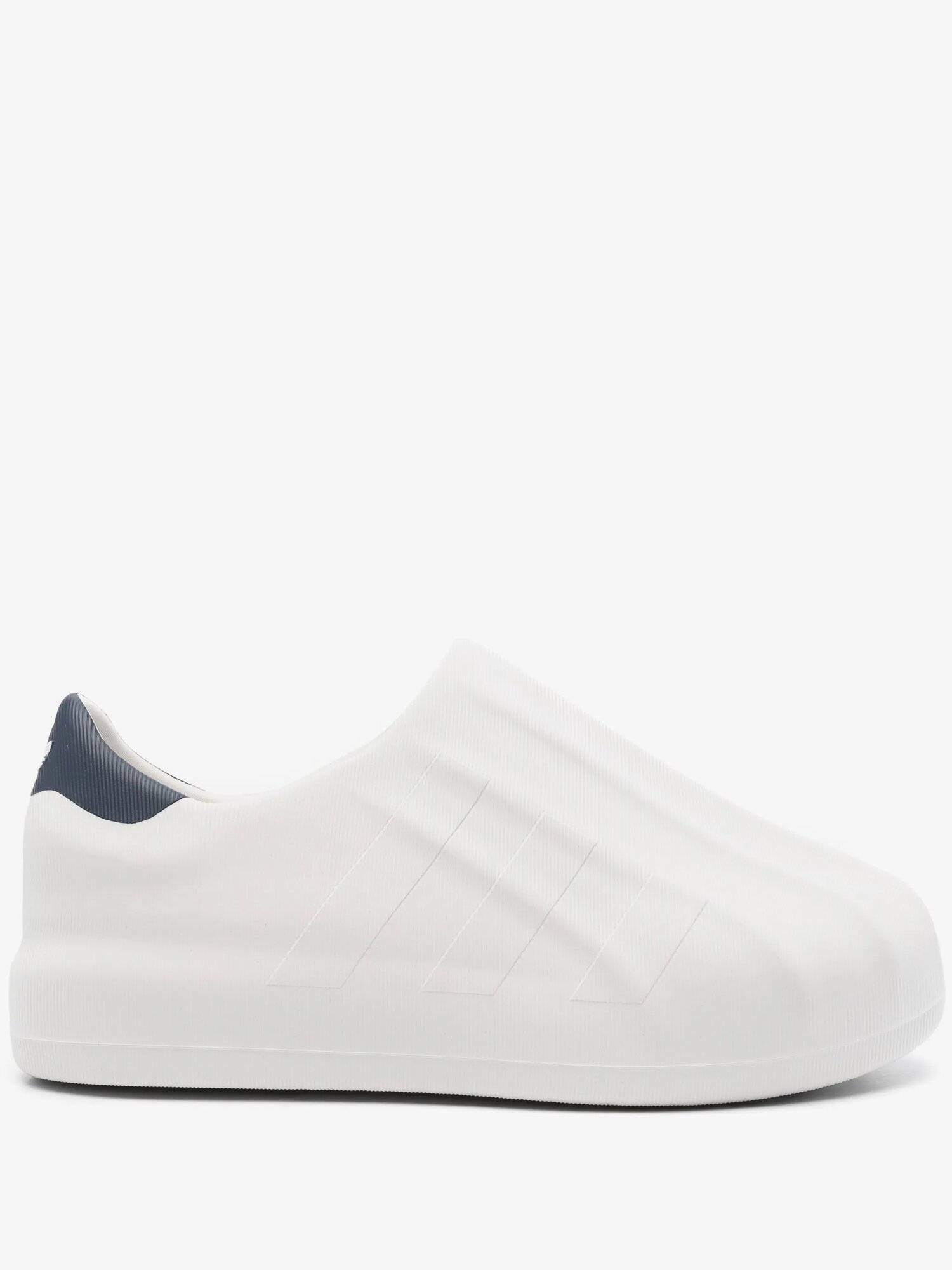 Шлёпанцы adidas Adifom Superstar, размер 9 US, бежевый/белый