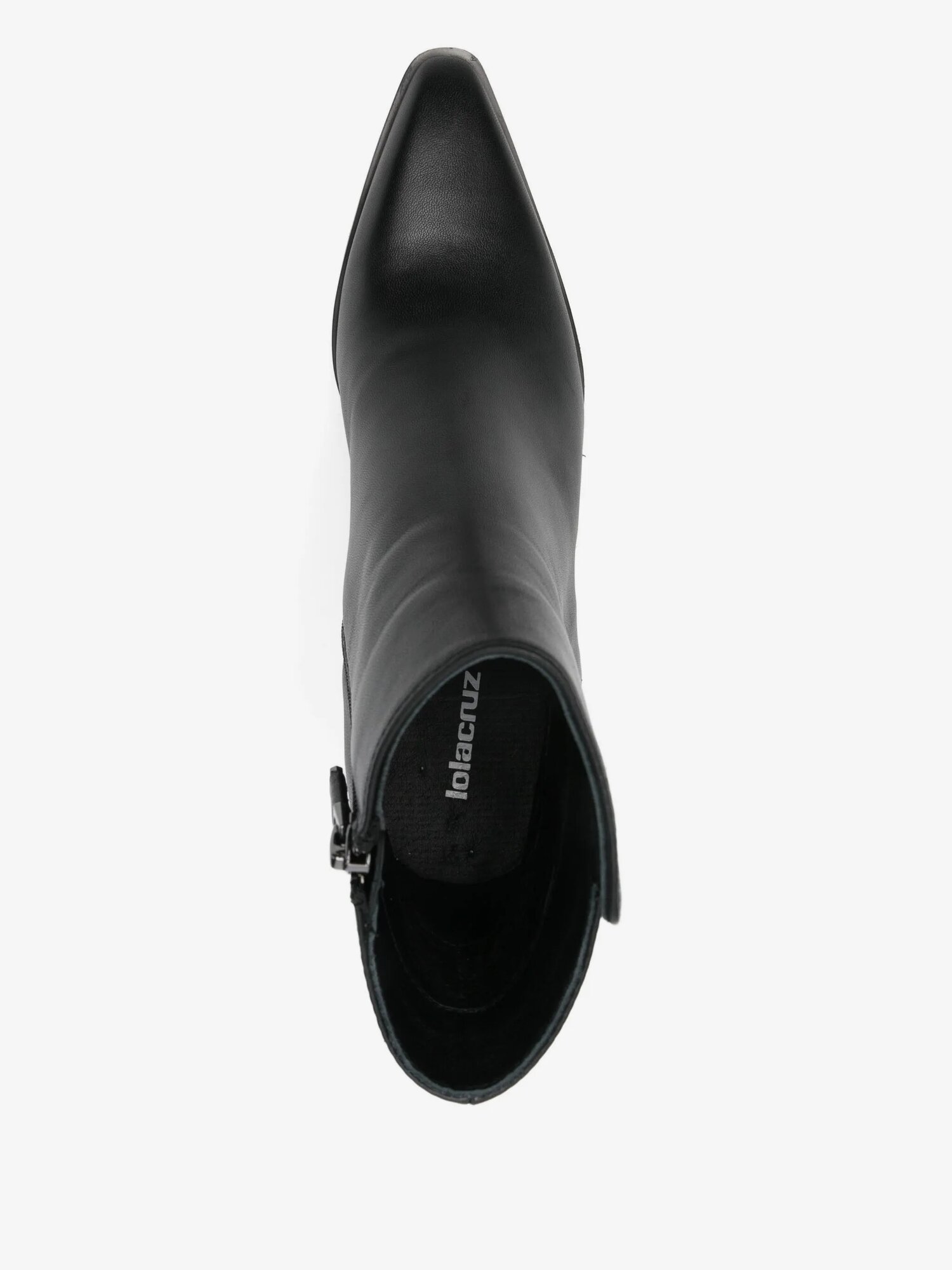 Ботинки Lola Cruz Leather ankle boots, размер 38, black — фото 1