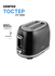 Тостер CENTEK CT-1432 черный, 850 Вт, режимов: 7, разморозка
