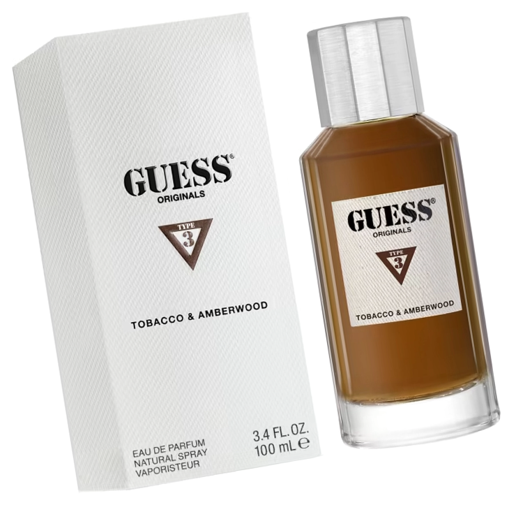 Аромат Guess Originals Type 3 Tobacco and Amberwood 100 мл для женщин и мужчин