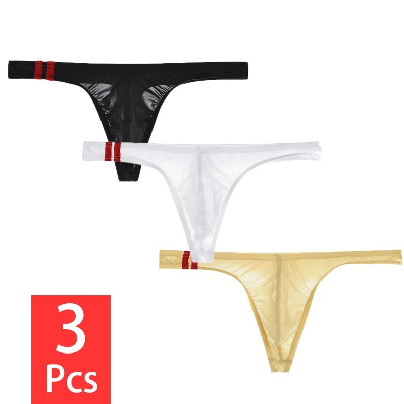 Мужские стринги NURRASA из полиамида и спандекса XXXL, J Black White Nude