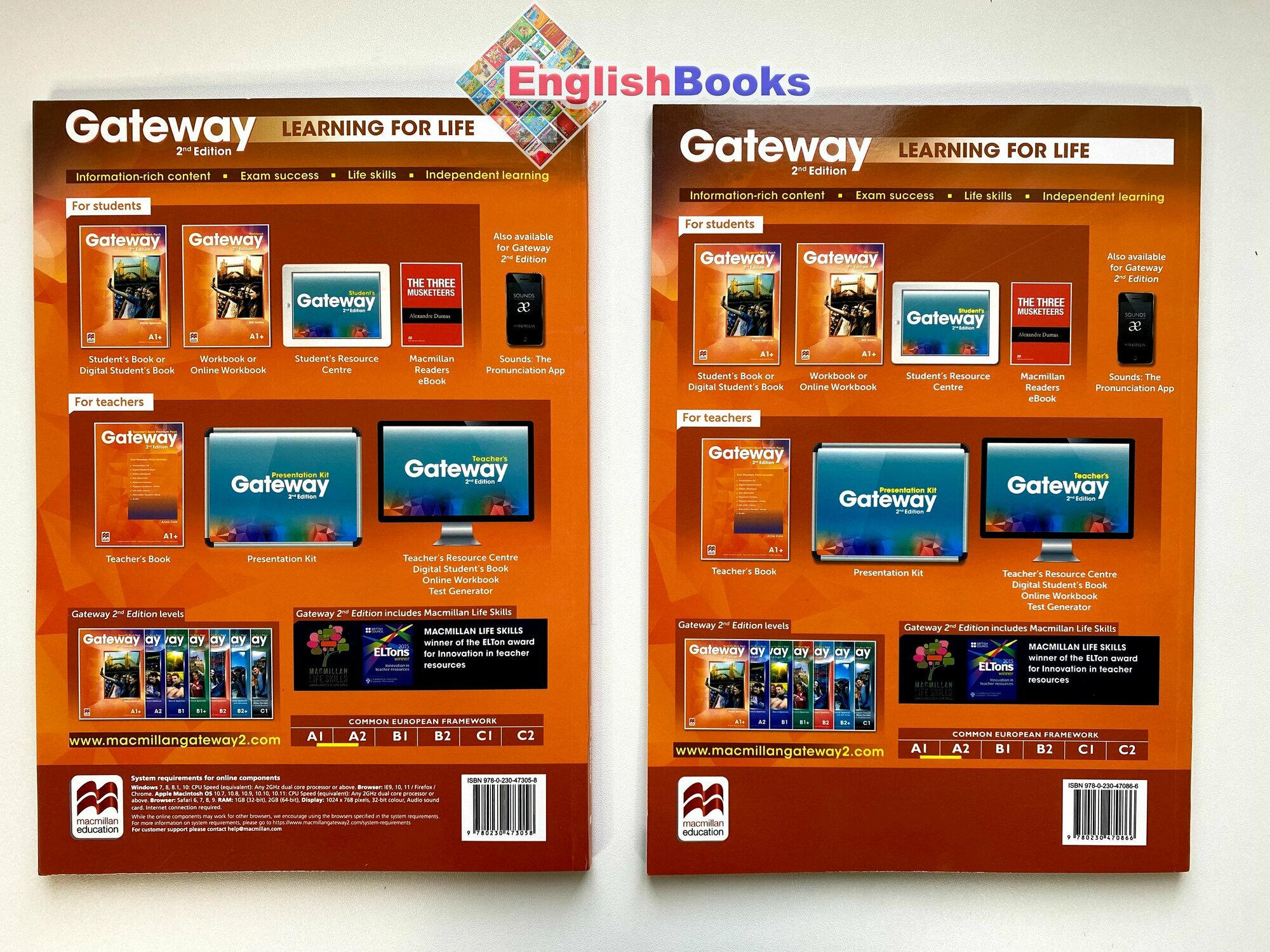 Gateway A1+ 2ed, комплект учебник (Student's Book) , рабочая тетрадь (Workbook) , CD — фото 1