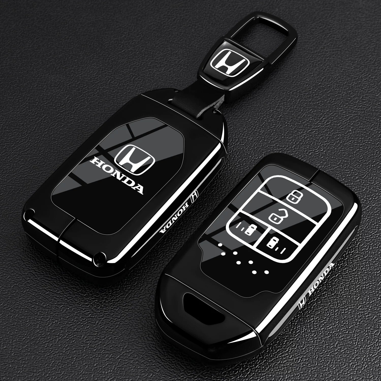 Металлический чехол для ключа Honda Odyssey/Accord Elite A-стиль, квадратный клип, подходит для моделей 2016-2026 гг.