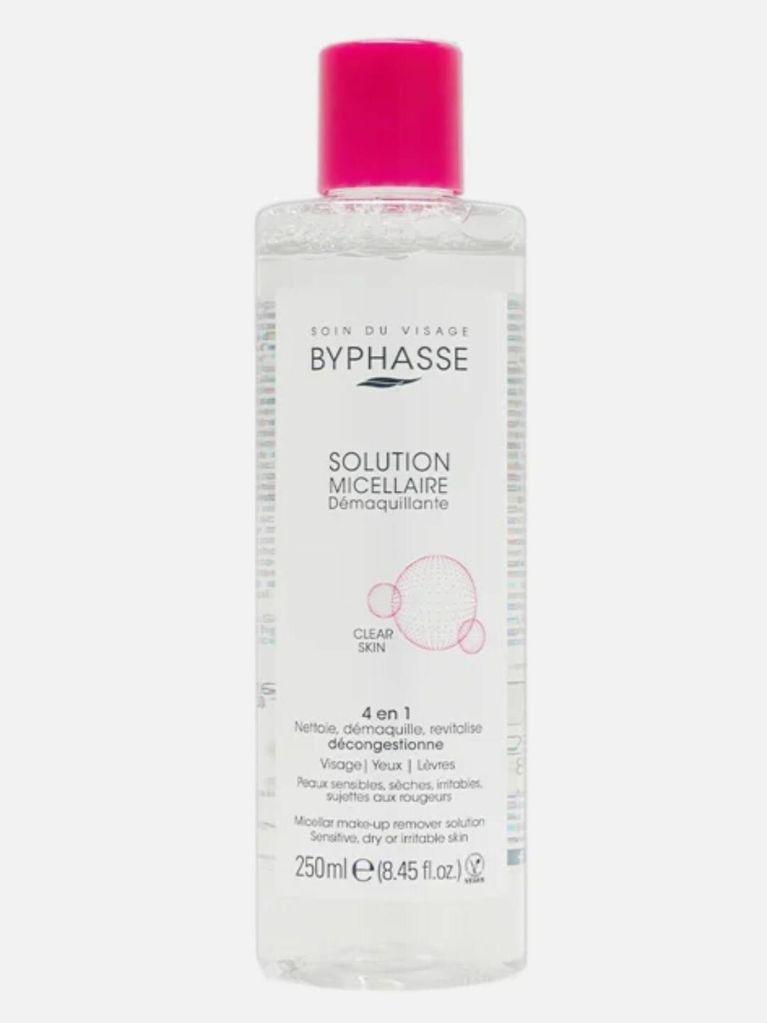 Мицеллярная вода BYPHASSE solution