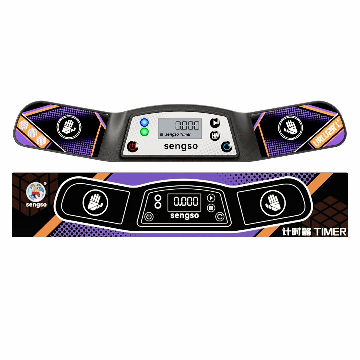 Таймер для кубиков Рубика Picube SengSo SengSo Timer Purple