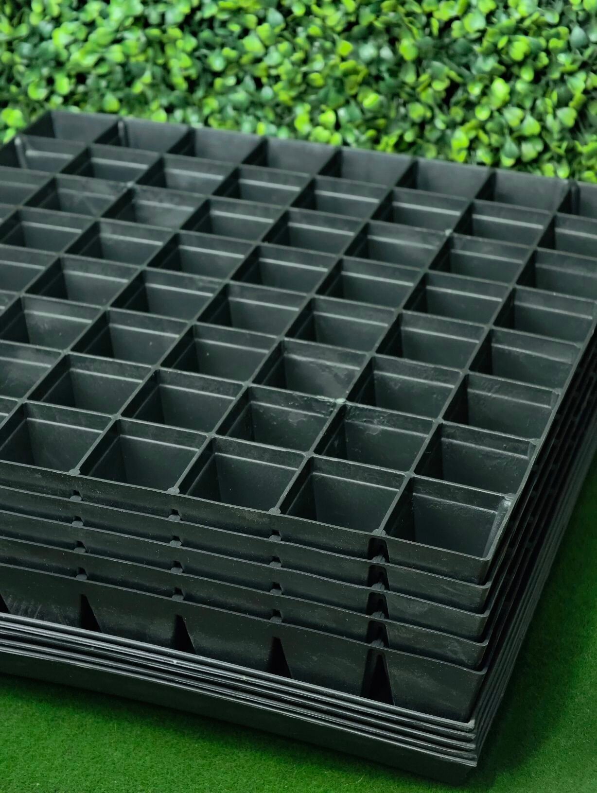 Суперпрочные кассеты для рассады 64 яч. с поддоном, 5 шт