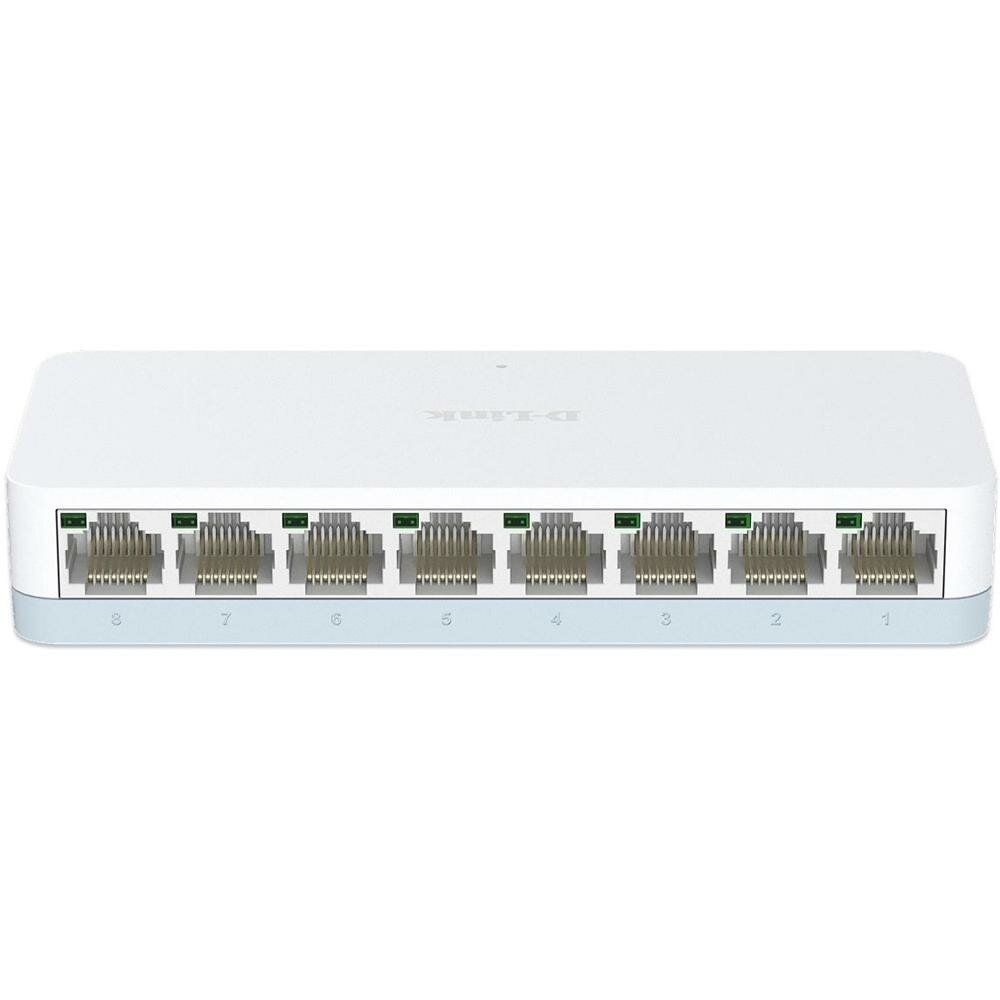 Коммутатор D-Link DES-1008C/C1A 8x100Мбит/с неуправляемый