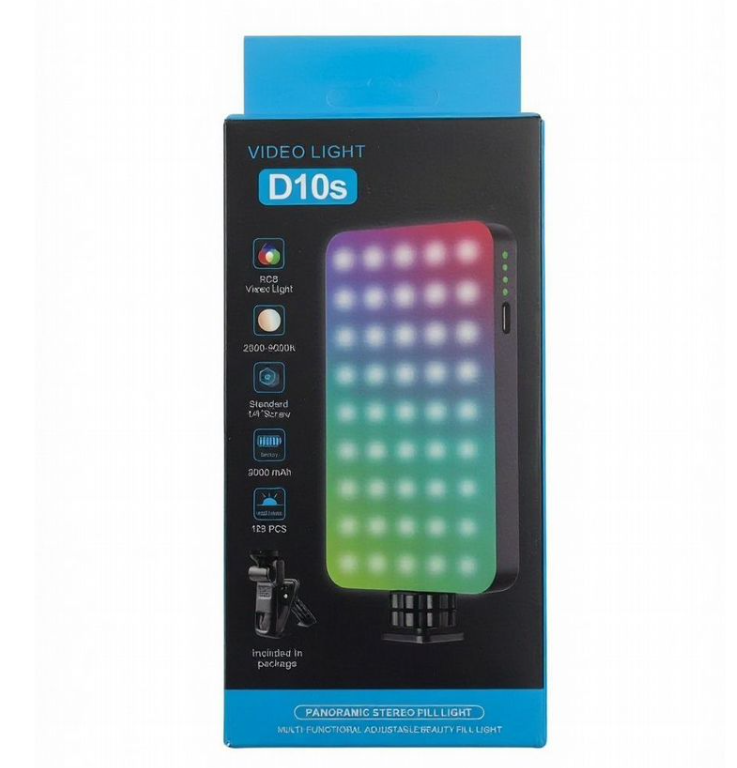 Осветитель Enujoy D10S RGB 2500-9000K 6W