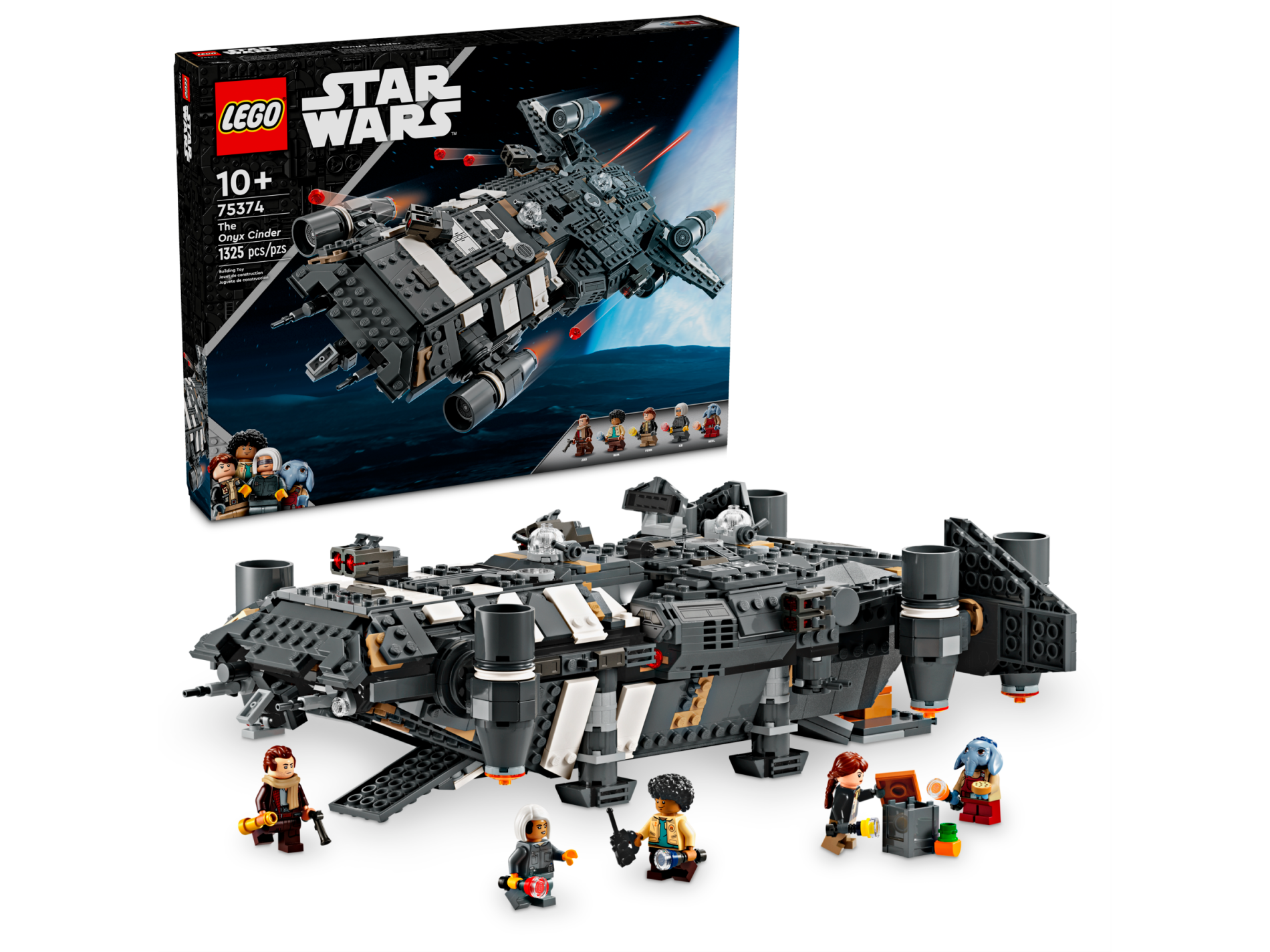 Конструктор LEGO Star Wars Ониксовый Пепел 75374, 1325 деталей, от 10 лет