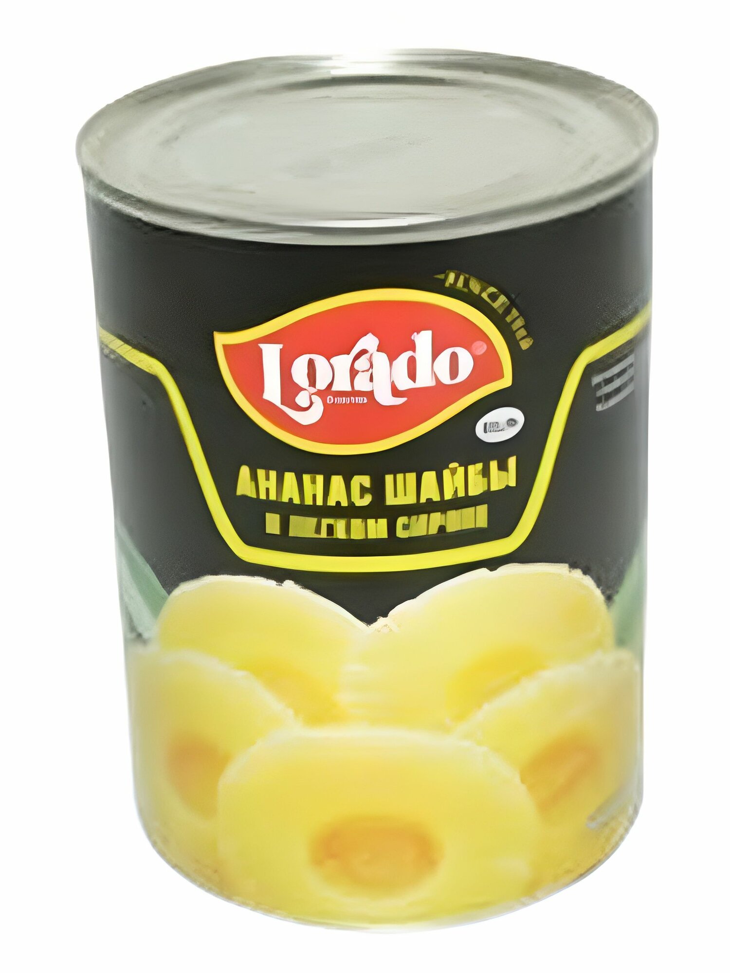 Ананасы Lorado шайбы в легком сиропе 565 г