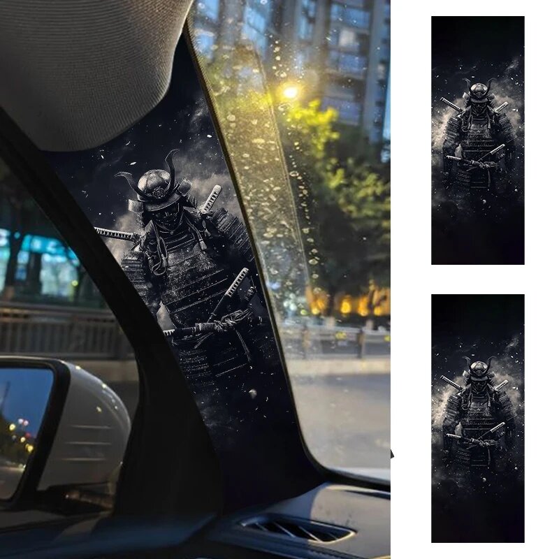 Наклейки на стойку авто самурай D-8 style3, 2 шт.