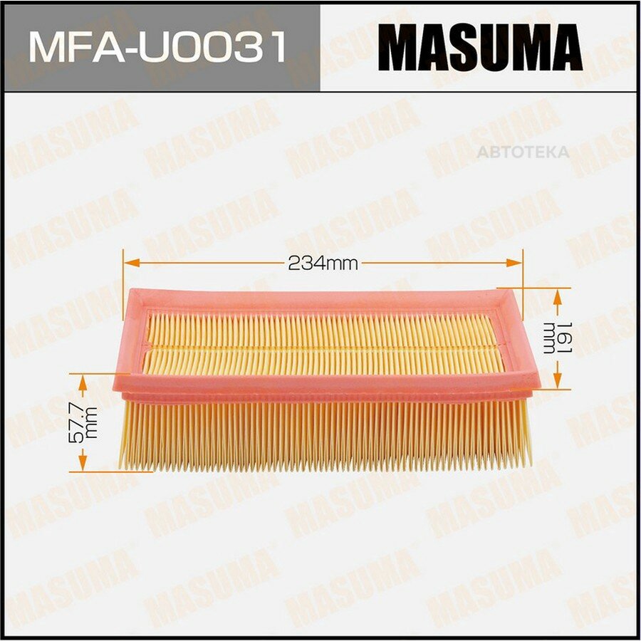 Фильтр воздушный OPEL MOKKA 13- MASUMA MFAU0031