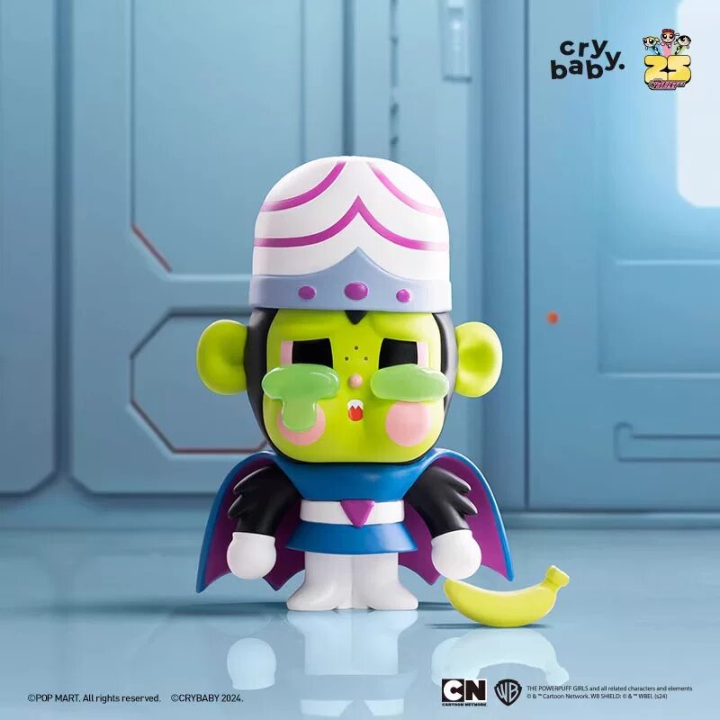 CRYBABY x Powerpuff Girls Демон Чирп Фигурка Слепой Бокс Неповрежденная Одиночная