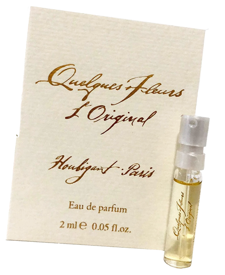 Парфюм Houbigant Quelques Fleurs L Original 2 мл миниатюра женский - Убиган Кельке Флер Эль