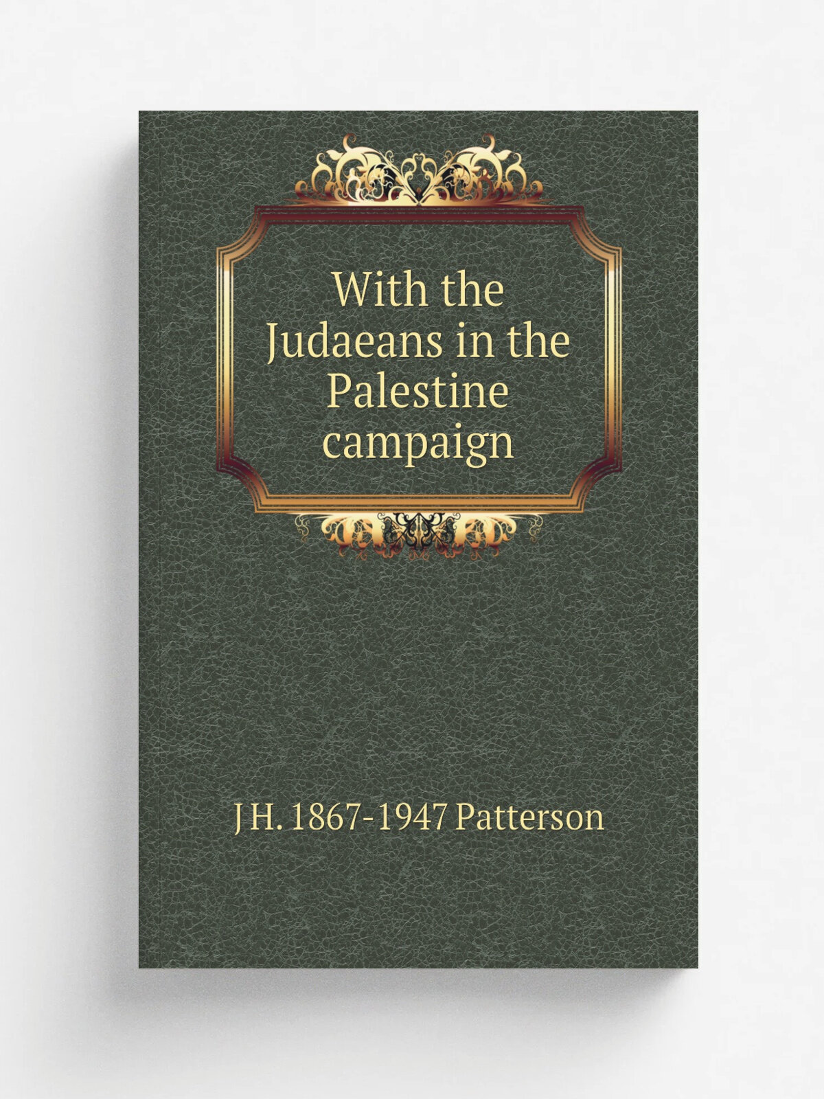 With the Judaeans in the Palestine campaign