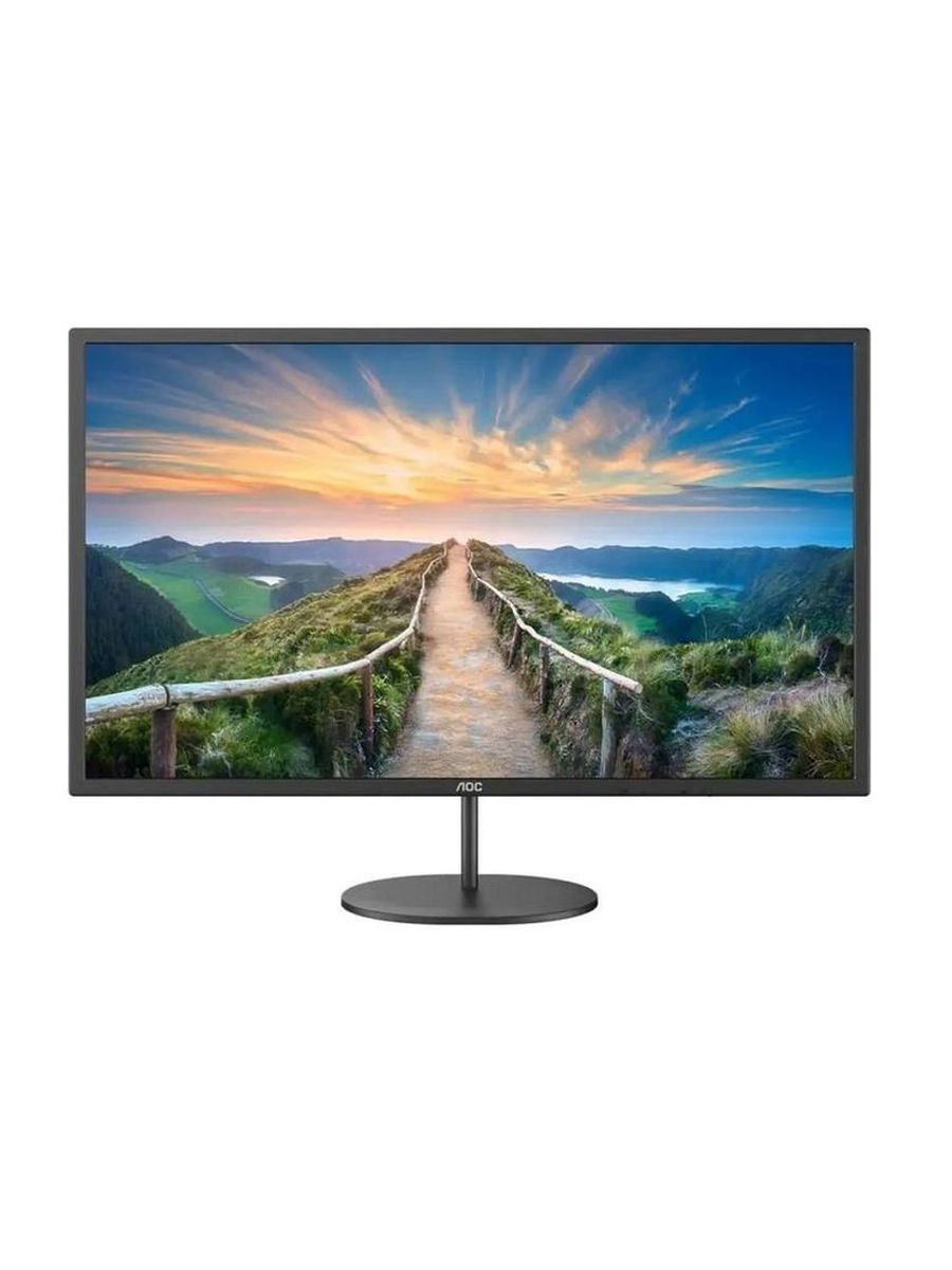 AOC 31.5" Монитор (Q32V4), IPS, 2560x1440 2K, 75 Гц, черный