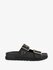 Босоножки GUESS Fasten buckled sandals, размер 10, черный