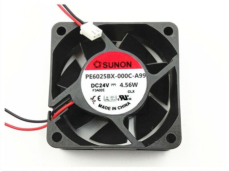 SUNON Вентилятор PE60252BX-000C-A99 DC 24V 4.56W 6025 6CM 2-контактный инверторный вентилятор -